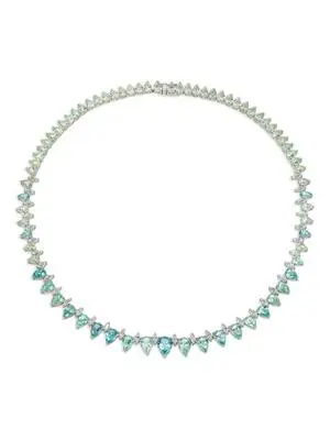 ANABELA CHAN Ocean Infinity Sapphire And Diamond Necklace - Blue