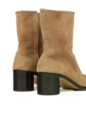 MAISON MARGIELA Tabi Suede Ankle Boots