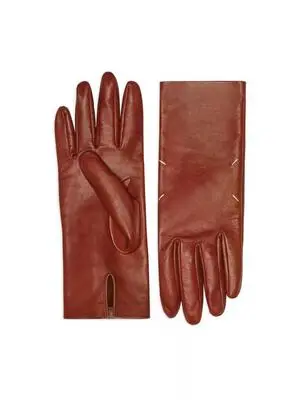 MAISON MARGIELA Leather Fingerless Gloves