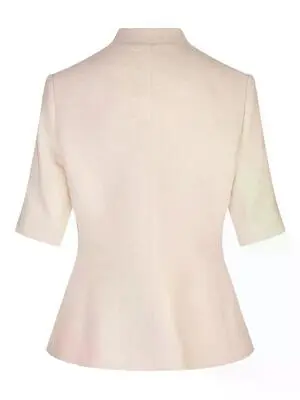 Kiton Short-sleeve Double-breasted Jacket