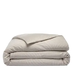 SCHLOSSBERG Yael Jacquard Duvet Cover, King - Light Beige