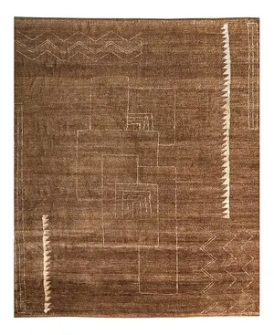 FEIZY Agape 69haf Area Rug, 8'6 X 11'6 - Brown