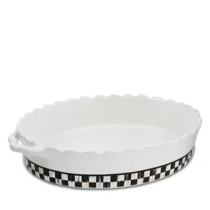 MACKENZIE-CHILDS Courtly Check Everyday Large Oval Baker - No Color