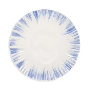 VIETRI Bari Blue And Salad Plate - White