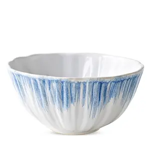 VIETRI Bari Blue And Cereal Bowl - White