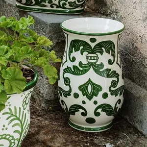 VIETRI Verde Garden Umbrella Stand
