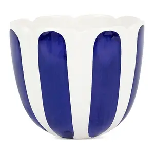 VIETRI Viva Garden Tulip Large Cachepot - Blue