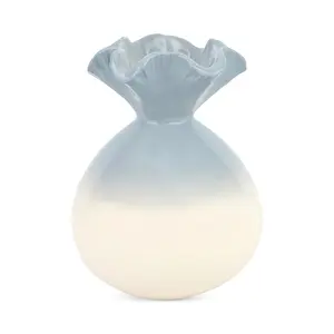 VIETRI Casa Gray Bud Vase - Light/past
