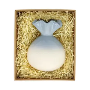 VIETRI Casa Gray Bud Vase - Light/past