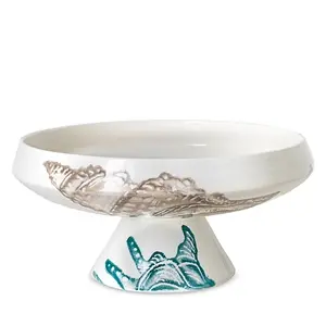 VIETRI Lido Pedestal Bowl - White