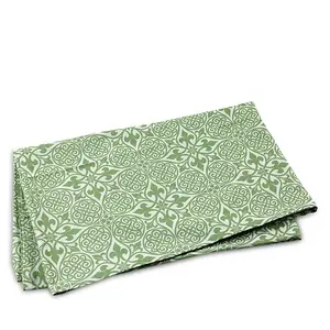 VIETRI Damask Tablecloth, 108 X 70 - Green