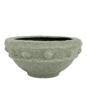 VIETRI Casa Sage Short Planter - Green