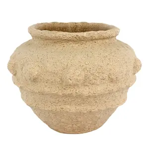 VIETRI Casa Medium Planter - Natural