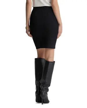 St. John Rib Knit Skirt