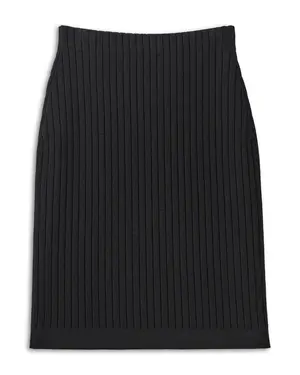 St. John Rib Knit Skirt