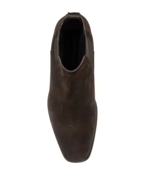 To Boot New York Christophe Leather Chelsea Boot - Dark Brown