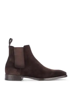 To Boot New York Christophe Leather Chelsea Boot - Dark Brown