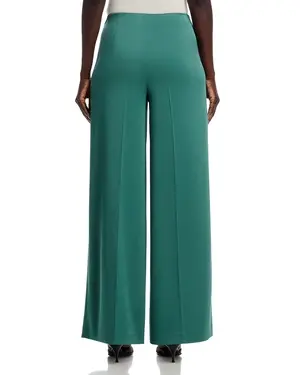UNGARO Kai Satin Pants - Pine