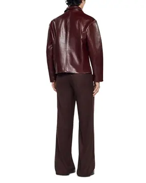 Sandro Leather Jacket