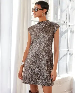 Fifteen Twenty Cayla Sequin Mini Dress