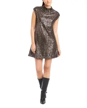 Fifteen Twenty Cayla Sequin Mini Dress