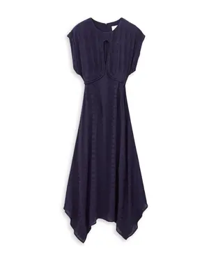 Ba&sh Inaia Midi Dress - Blue