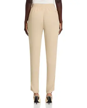 BOSS Tapria Slim Leg Pants - Light Beige