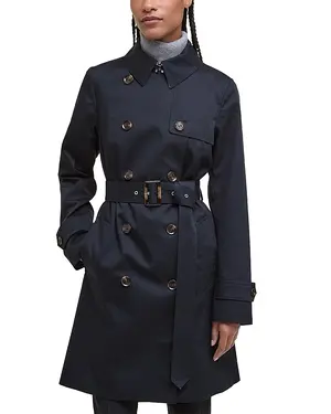 Barbour Trimmed Coats For Women