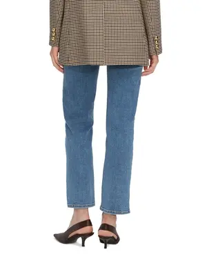 FRAME Le Sleek Straight High-rise Jeans