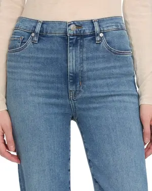 FRAME Le Sleek Straight High-rise Jeans