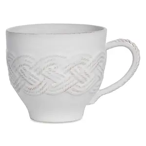 JULISKA Le Panier Mystic Knot Mug - Whitewash