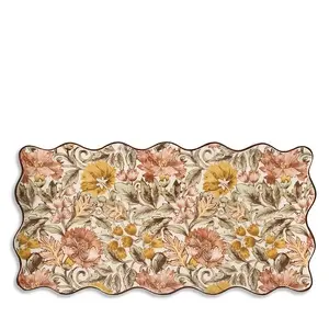 JULISKA Willa 16 Hostess Tray - Amber