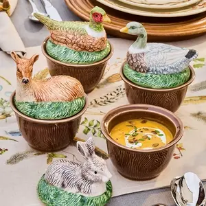 JULISKA Forest Walk Duck Bowl With Lid