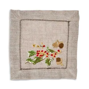 JULISKA Forest Walk Cocktail Napkins, Assorted Set Of 4