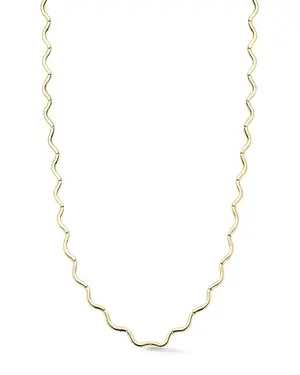 Bloomingdale'S 14k Yellow Wave Collar Necklace - Gold