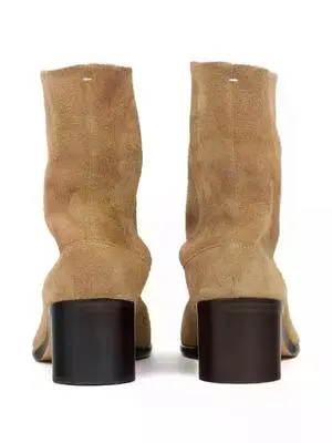 MAISON MARGIELA Tabi Suede Ankle Boots