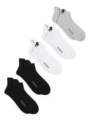 Karl Lagerfeld Ankle Socks - Black