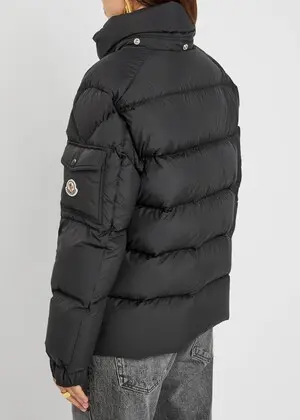 Moncler Maya 70 Hooded Quilted Jacket - Black