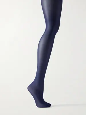 Wolford 40 Denier Tights - Blue
