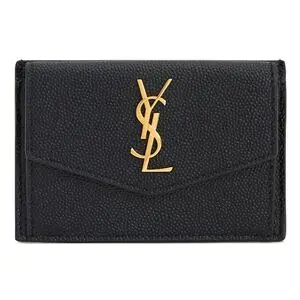 Saint Laurent Uptown Card Holder - Black