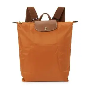 Longchamp Le Pliage Original M Backpack - Brick