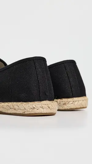 Soludos The Smoking Slipper Espadrilles - Noche Black
