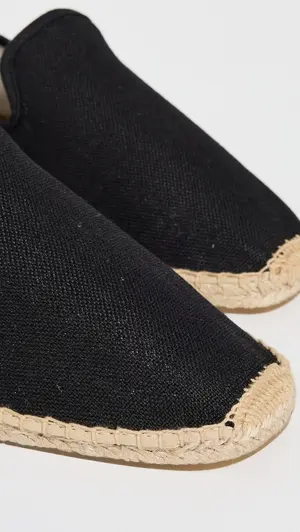 Soludos The Smoking Slipper Espadrilles - Noche Black