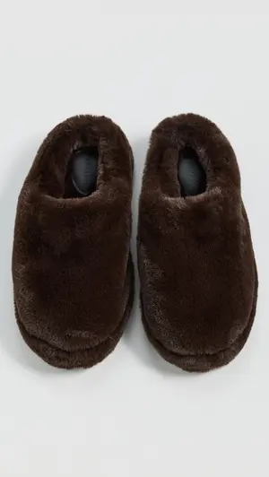 Apparis Misha Slippers - Espresso