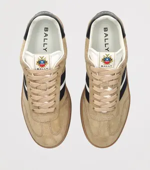 Bally Suede Roget Sneakers - Beige
