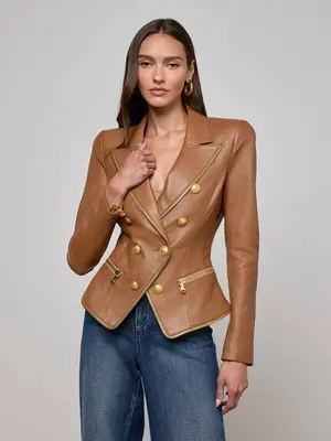 L'agence Zip Up Blazers For Women