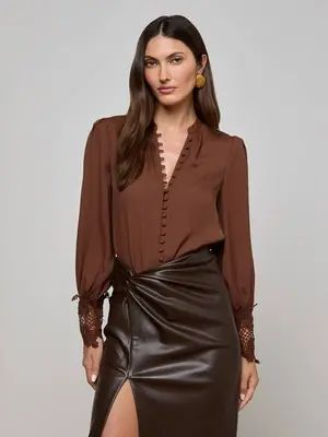 L'agence Cuffed Blouses