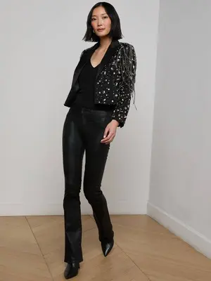 L'Agence Embellished Blazer