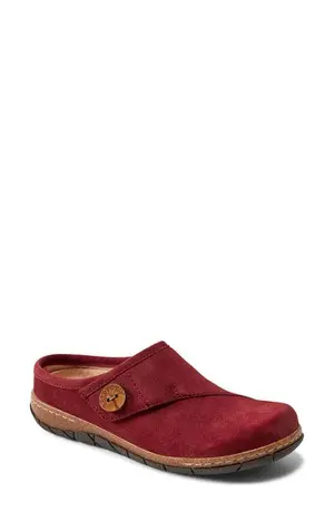 EARTH® Ezra Clog - Dark Red