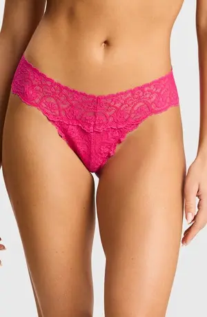 Commando 'tulip' Lace Thong Commando Pink
